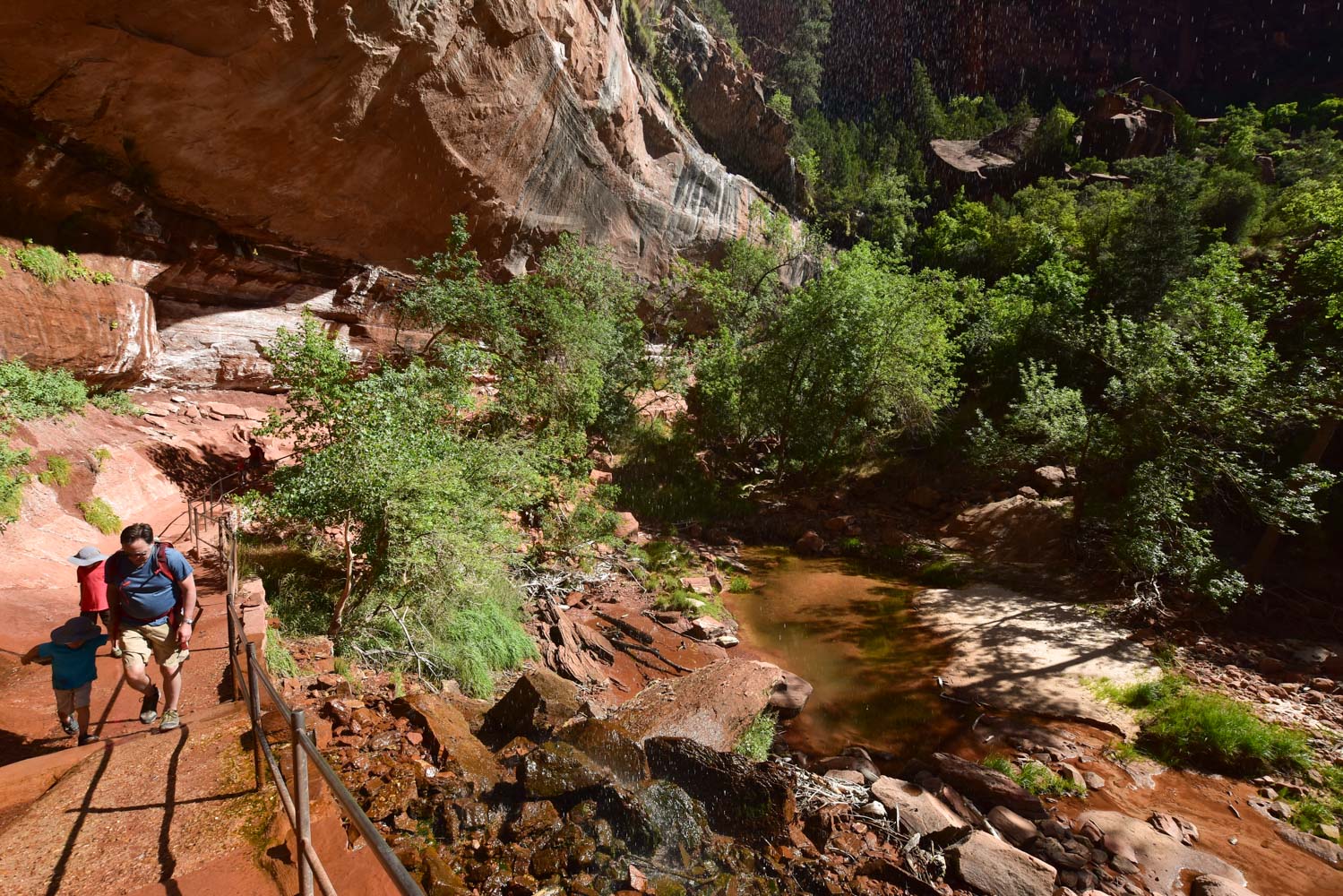 Emerald Pool Middle – Zion National Park - Hike St George
