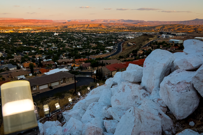 The “D” on the Hillside - Hike St George
